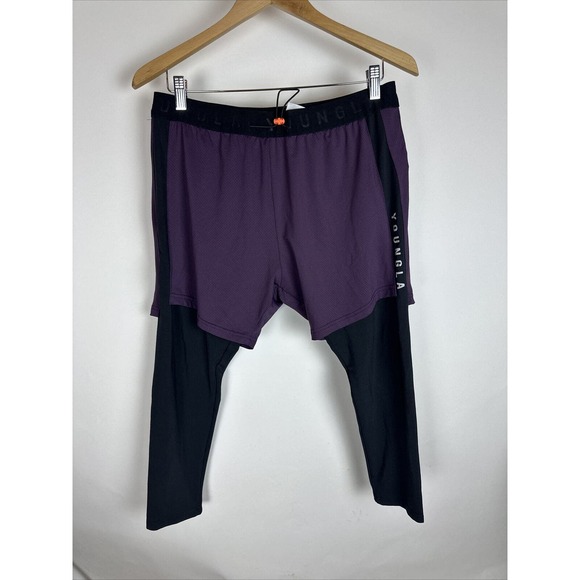 YoungLA | Shorts | Mens Youngla 2 In Compression Tights And Shorts ...